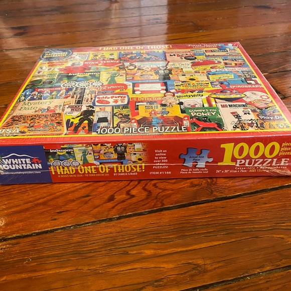 White Mountain | Games | 00 Piece Nostalgia Puzzle Made In The Usa ...
